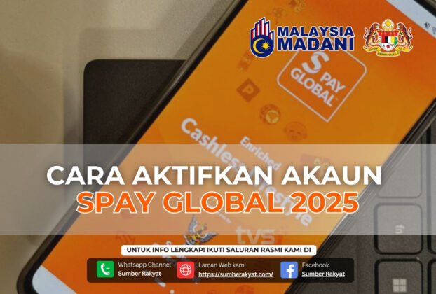 CARA DAFTAR AKAUN SPAY GLOBAL UNTUK PENGGUNA BARU - Sumber Rakyat