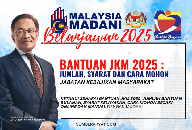 CARA ISI BORANG BANTUAN JKM 2025 : PANDUAN INFO LENGKAP - Sumber Rakyat