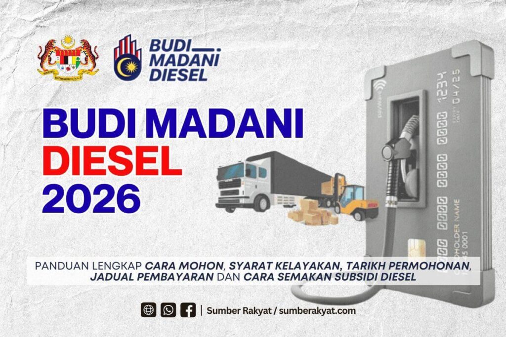 BUDI MADANI Diesel 2026 : Info Lengkap Cara Mohon, Tarikh Bayaran ...