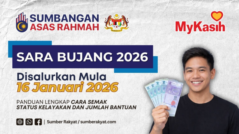 SARA BUJANG 2026 : Disalurkan Mula 16 Januari 2026! Semak Status ...