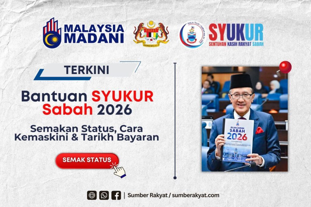 Terkini SYUKUR Sabah 2026: Semakan Status, Cara Kemaskini & Tarikh ...