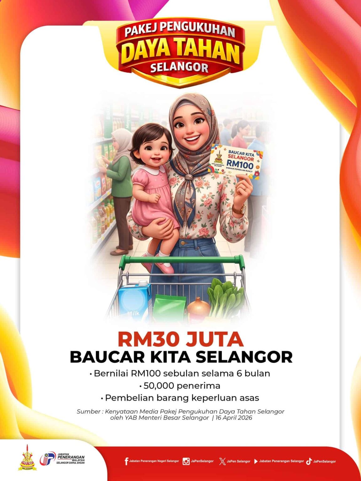 Baucar Kita Selangor 2026 Kini Dibuka! Cara Mohon & Cara Tuntut ...